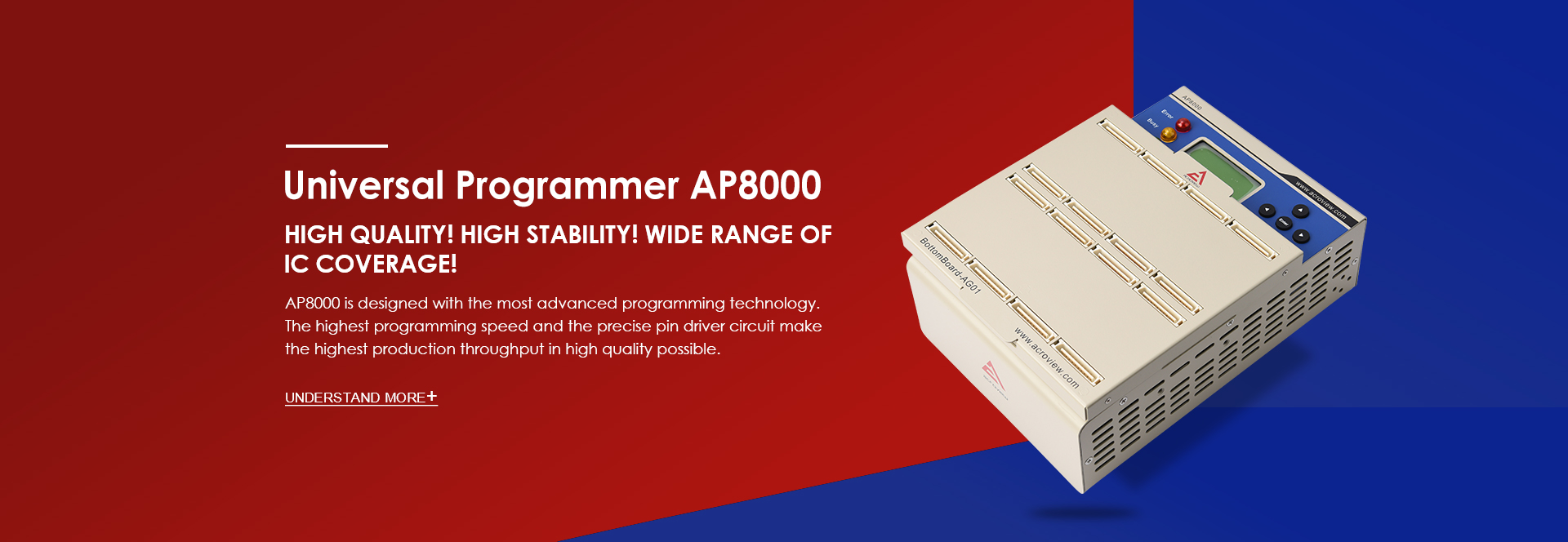 Universal Programmer-Automated Programmer-Acroview Technology Co., Ltd.